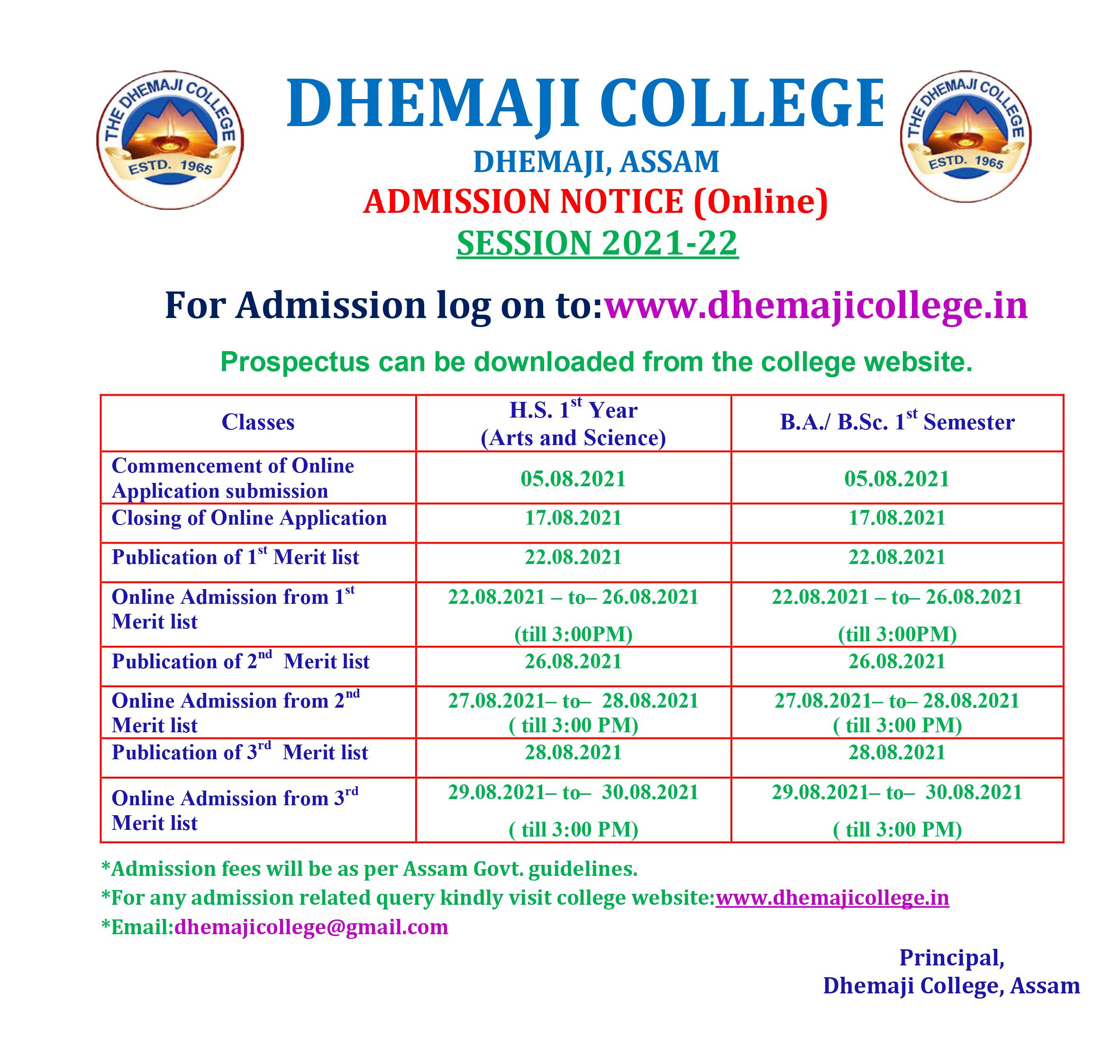 Welcome to Dhemaji College